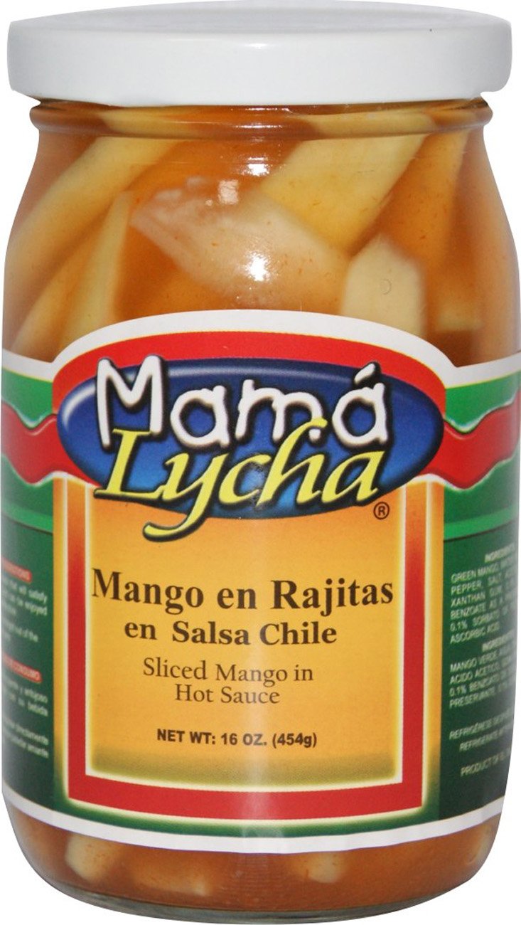 Mama Lycha Mango en Rajitas en Salsa Chile (Sliced Mango In Hot Sauce ...