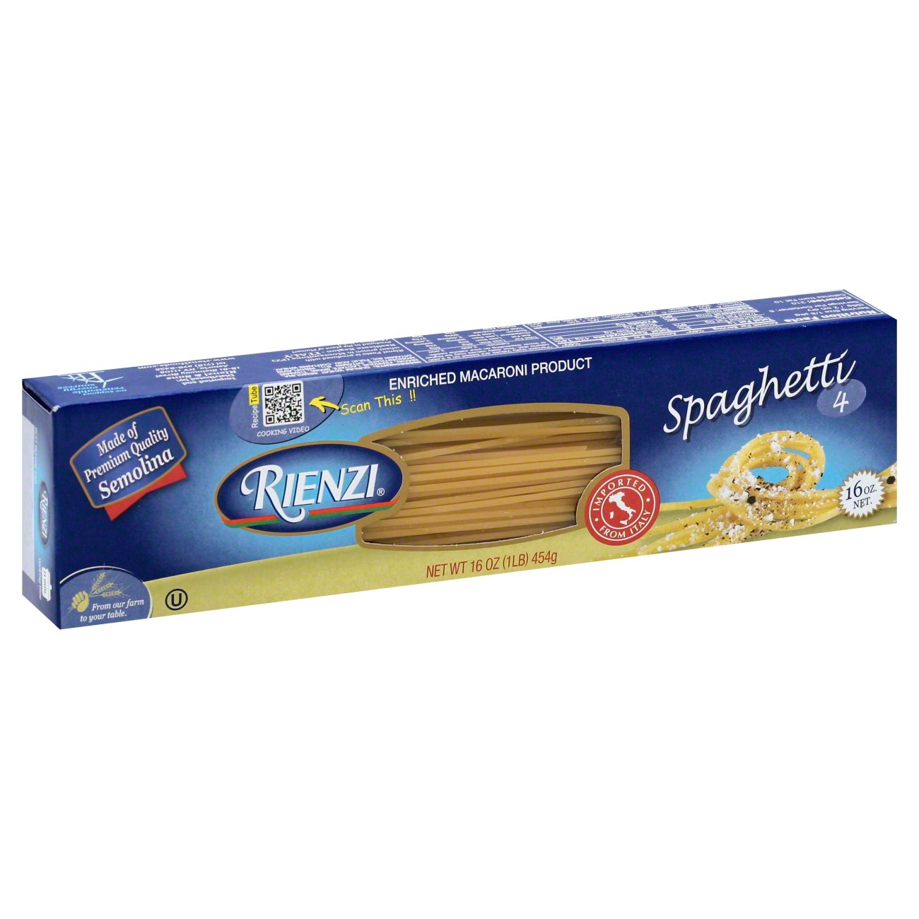 Rienzi Spaghetti - Shop Pasta at H-E-B