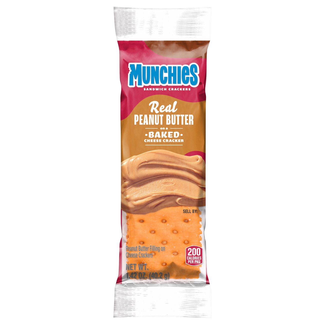 Munchies Peanut Butter On Cheese Sandwich Crackers - Shop Crackers ...