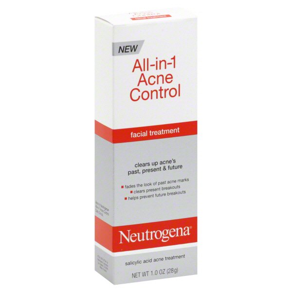 Neutrogena All-in-1 Acne Control Facial Treatment - Shop Facial masks ...