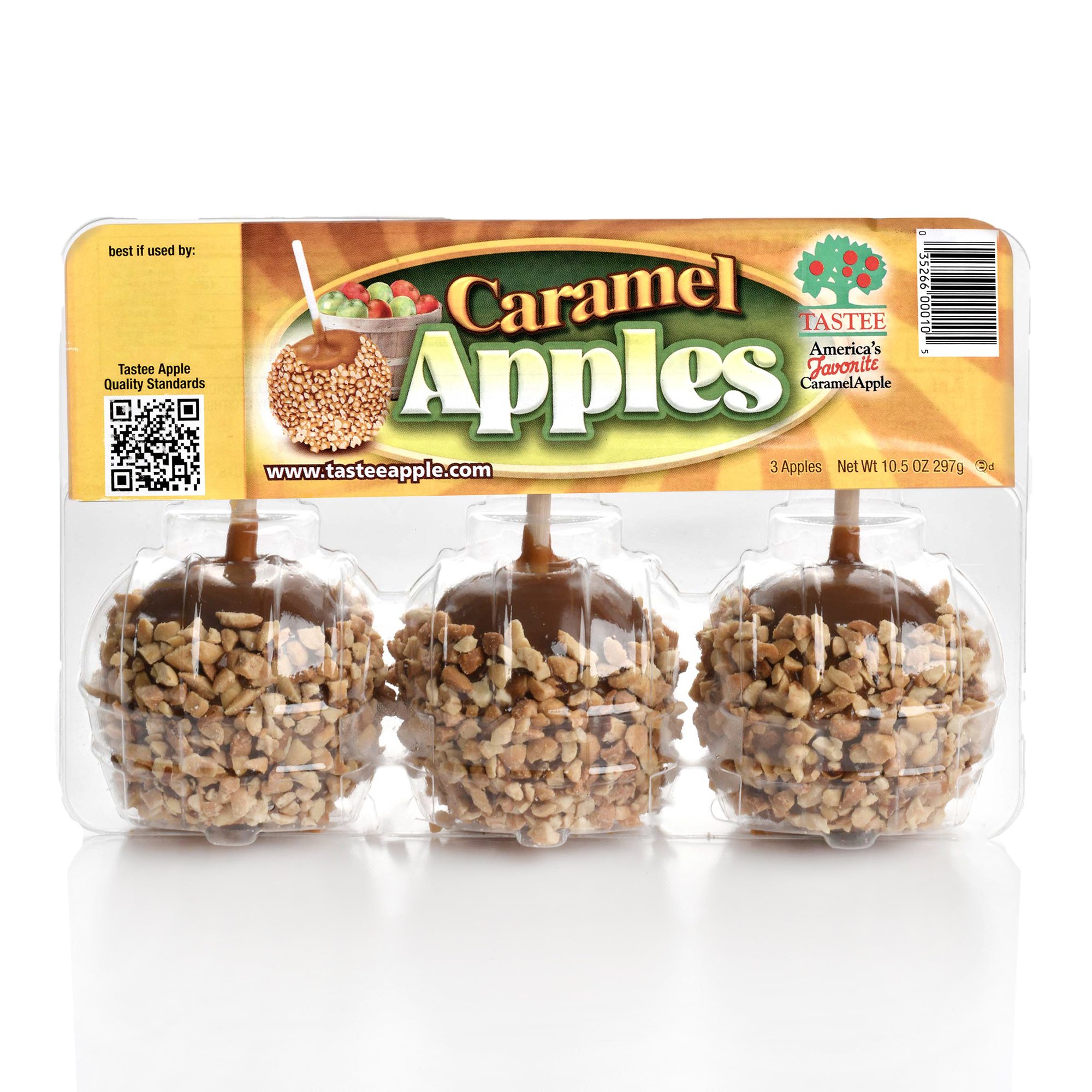 Tastee Caramel Apples with Peanuts - Shop Apples at H-E-B