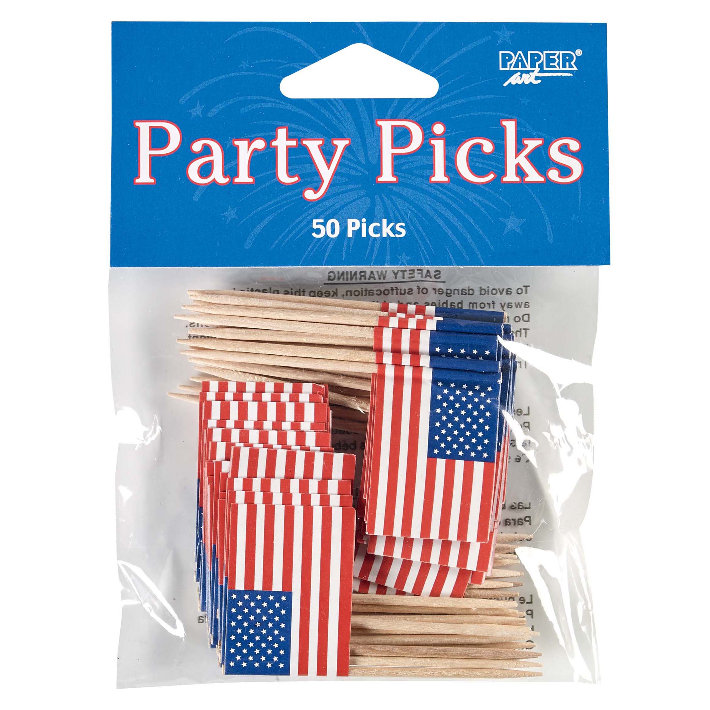 Creative Converting Part Flag Picks - Shop Party Decor at H-E-B