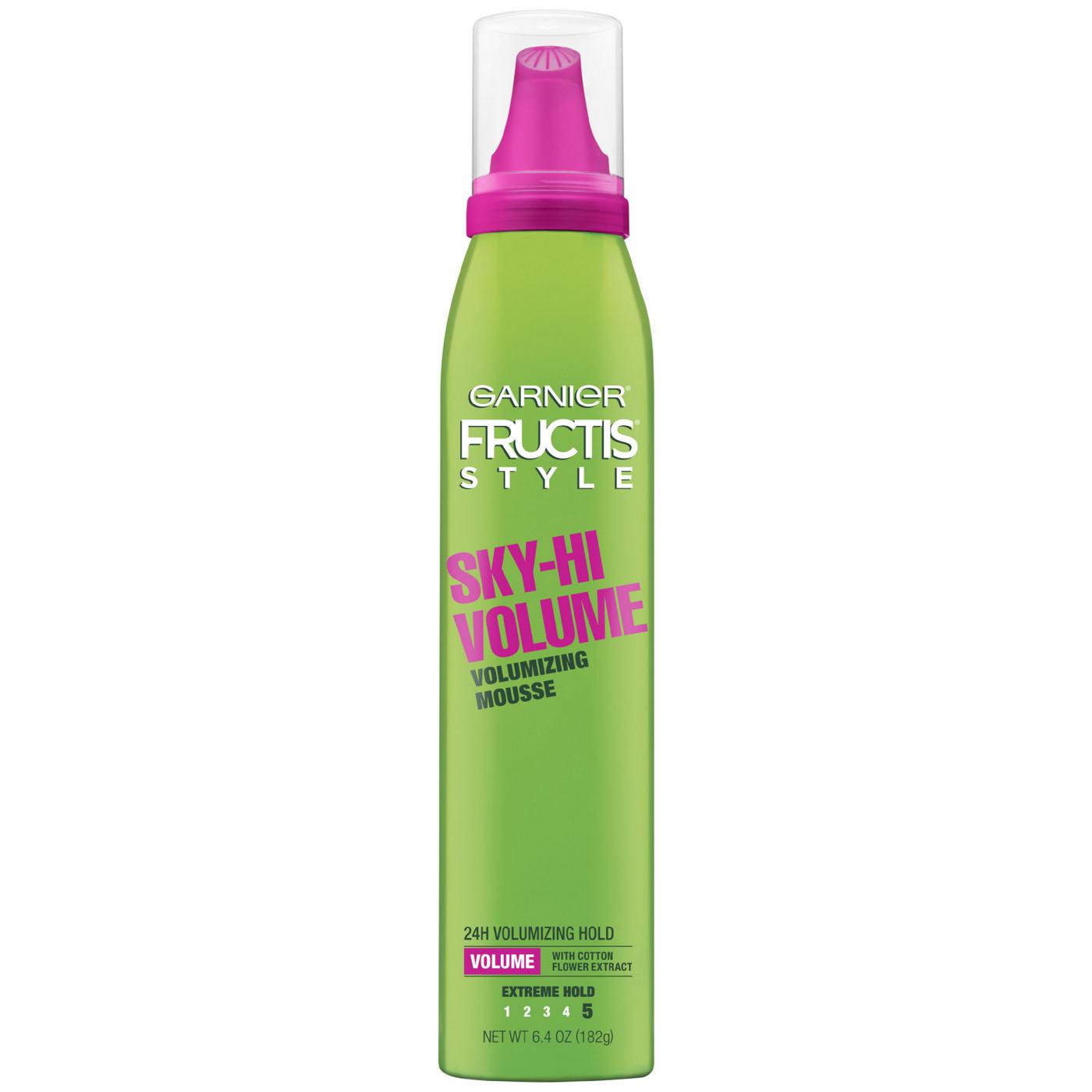 Garnier Fructis Style Sky-Hi Volume Volumizing Mousse - Shop Styling ...