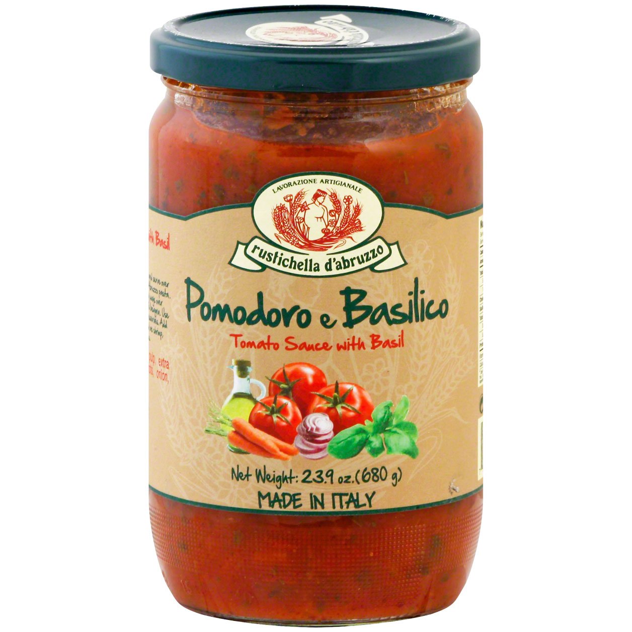 Rustichella d'Abruzzo Tomato Sauce with Basil - Shop Pasta sauces at H-E-B