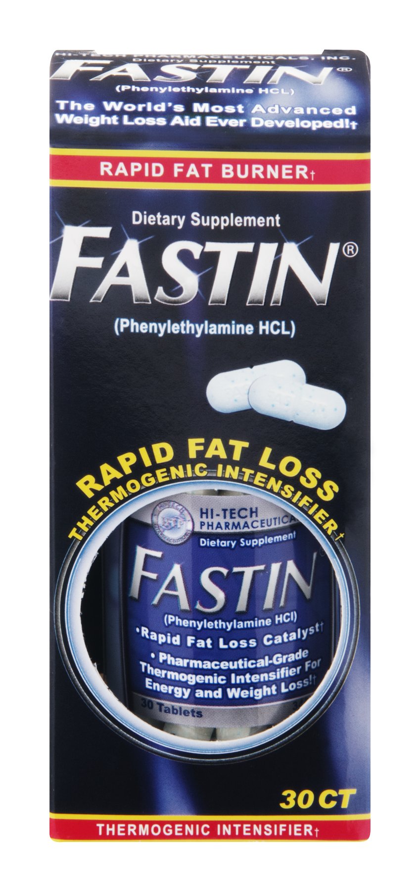 Fastin Rapid Fat Burner Dietary Supplement Caplets - Shop Diet ...