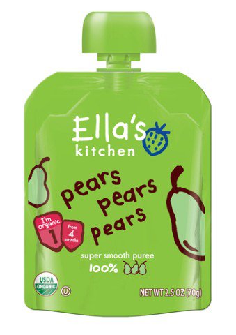 Ella's Kitchen Stage 1 Pears Pears Pears Puree - Shop Baby food at H-E-B