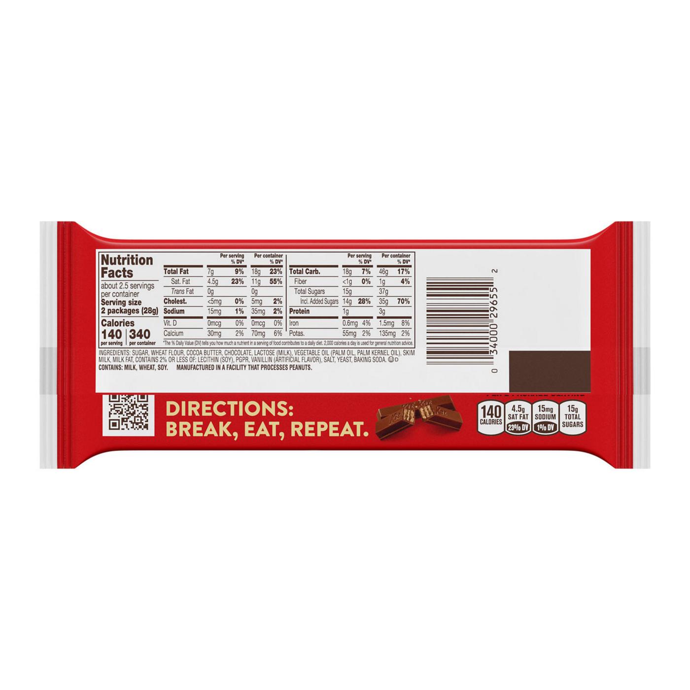 Kit Kat Milk Chocolate Wafer Snack Size Candy Bars - Shop Candy at H-E-B