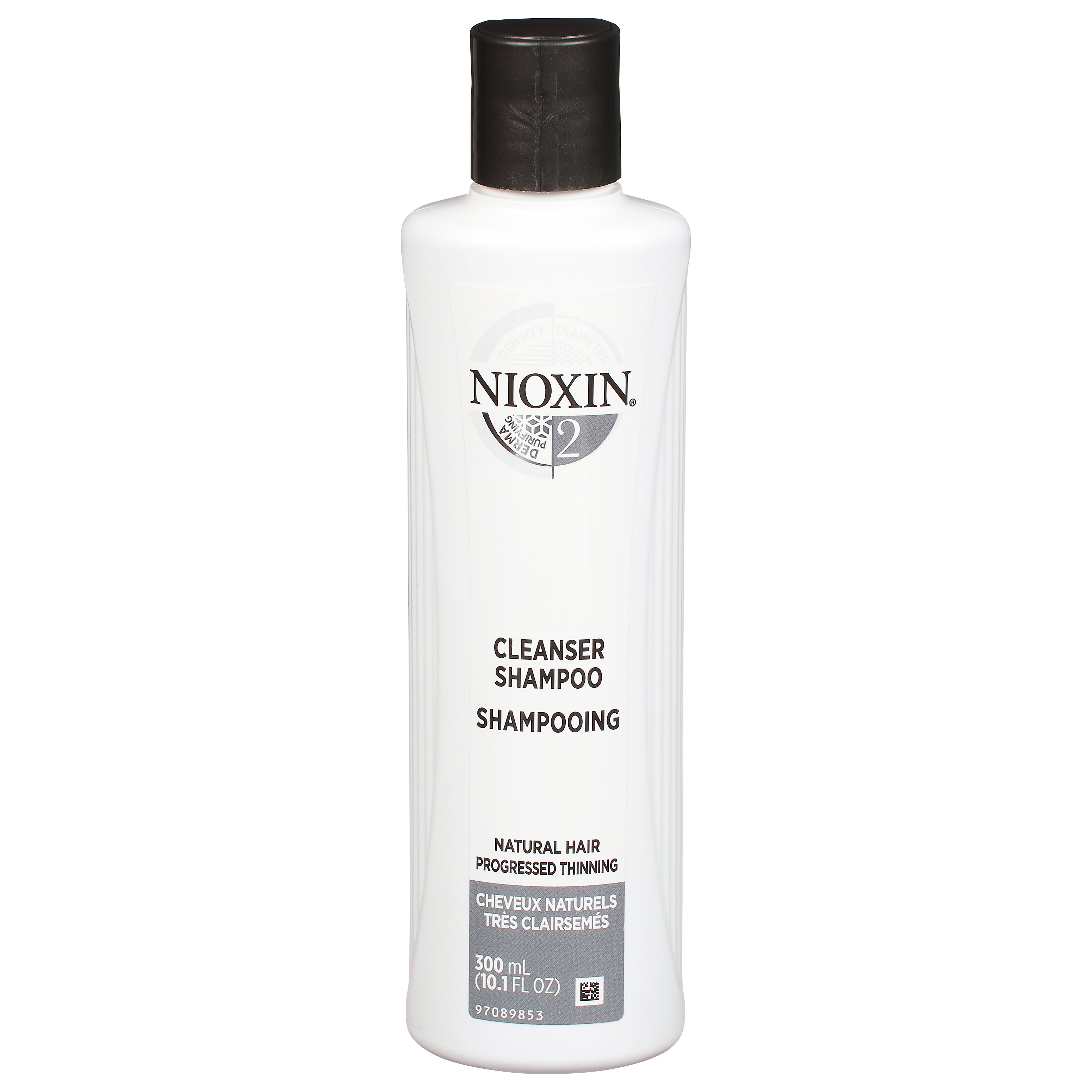 Nioxin System 2 Cleanser Shampoo for Natural & Progressed Thinning Hair ...