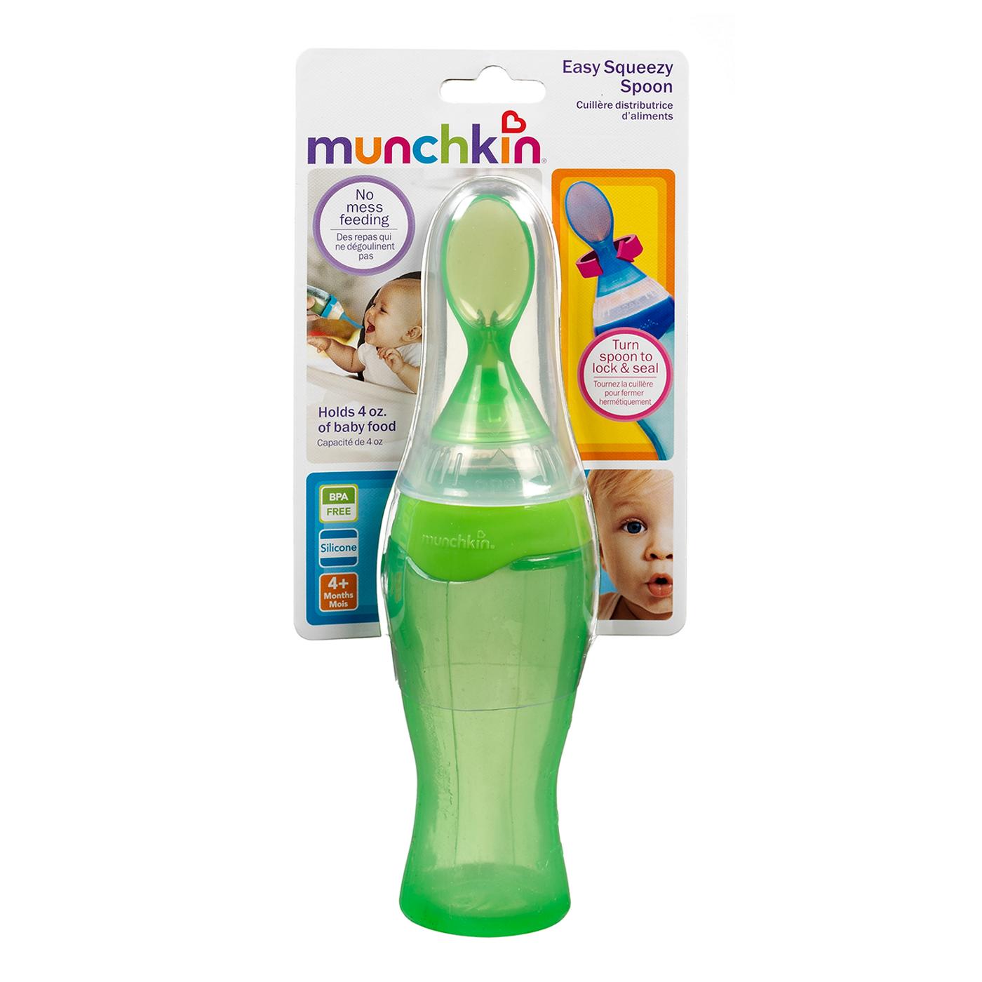 Munchkin Easy Squeezy Spoon (4+ Months), Assorted Colors - Shop Dishes ...
