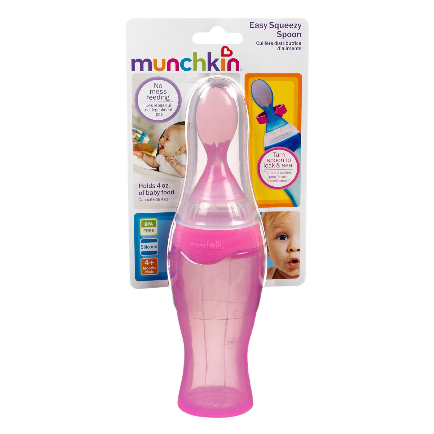 Munchkin Easy Squeezy Spoon (4+ Months), Assorted Colors - Shop Dishes ...
