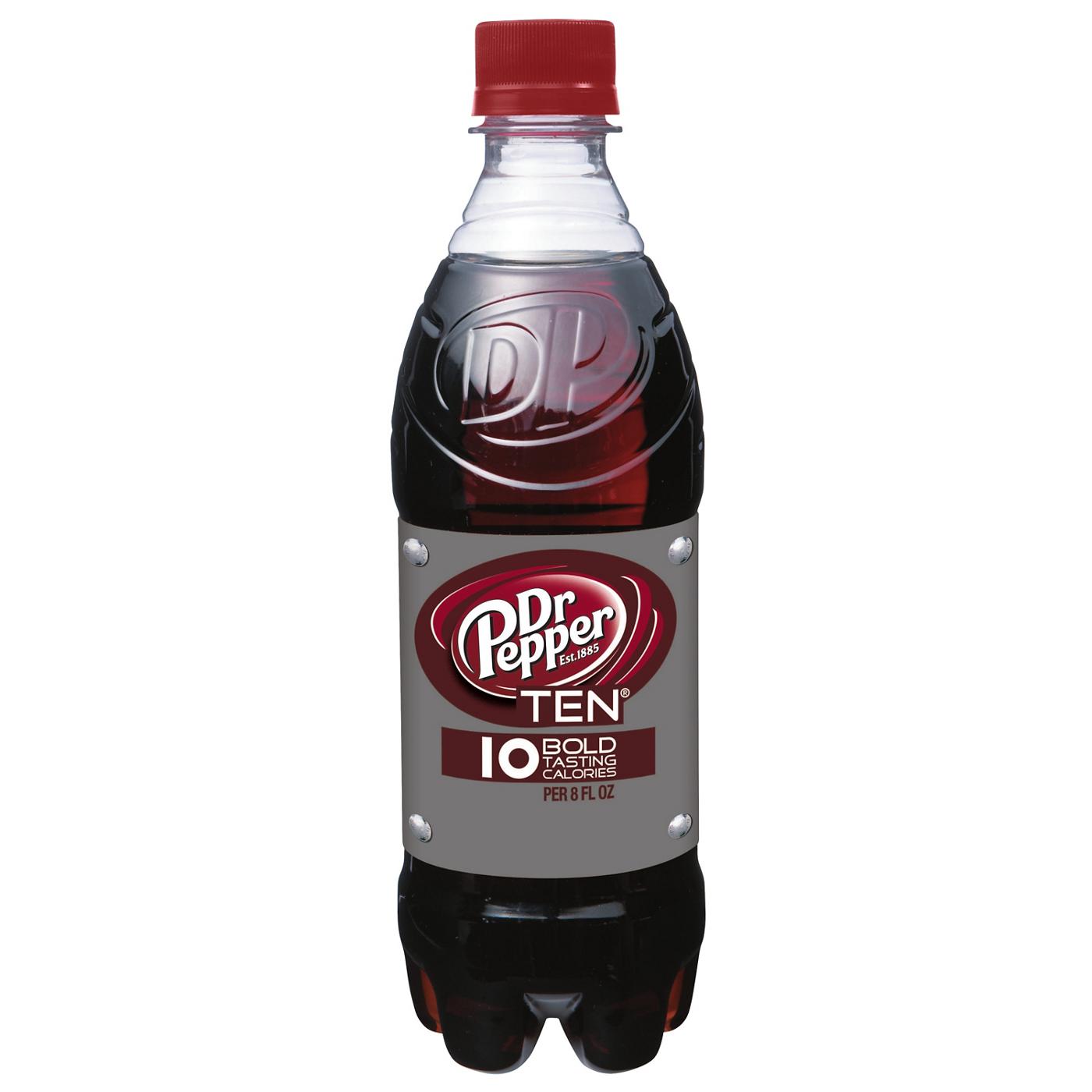 Dr Pepper TEN Soda .5 L Bottles - Shop Soda at H-E-B