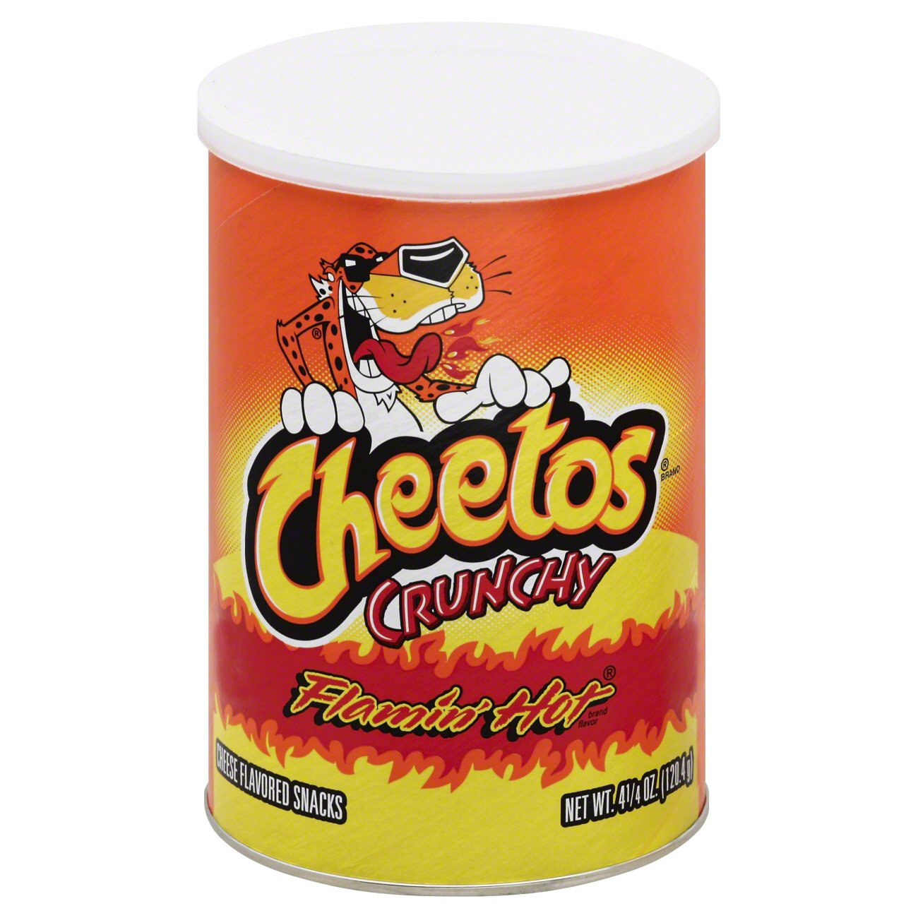 Cheetos Flamin' Hot Crunchy Cheese Snacks - Shop Chips at H-E-B
