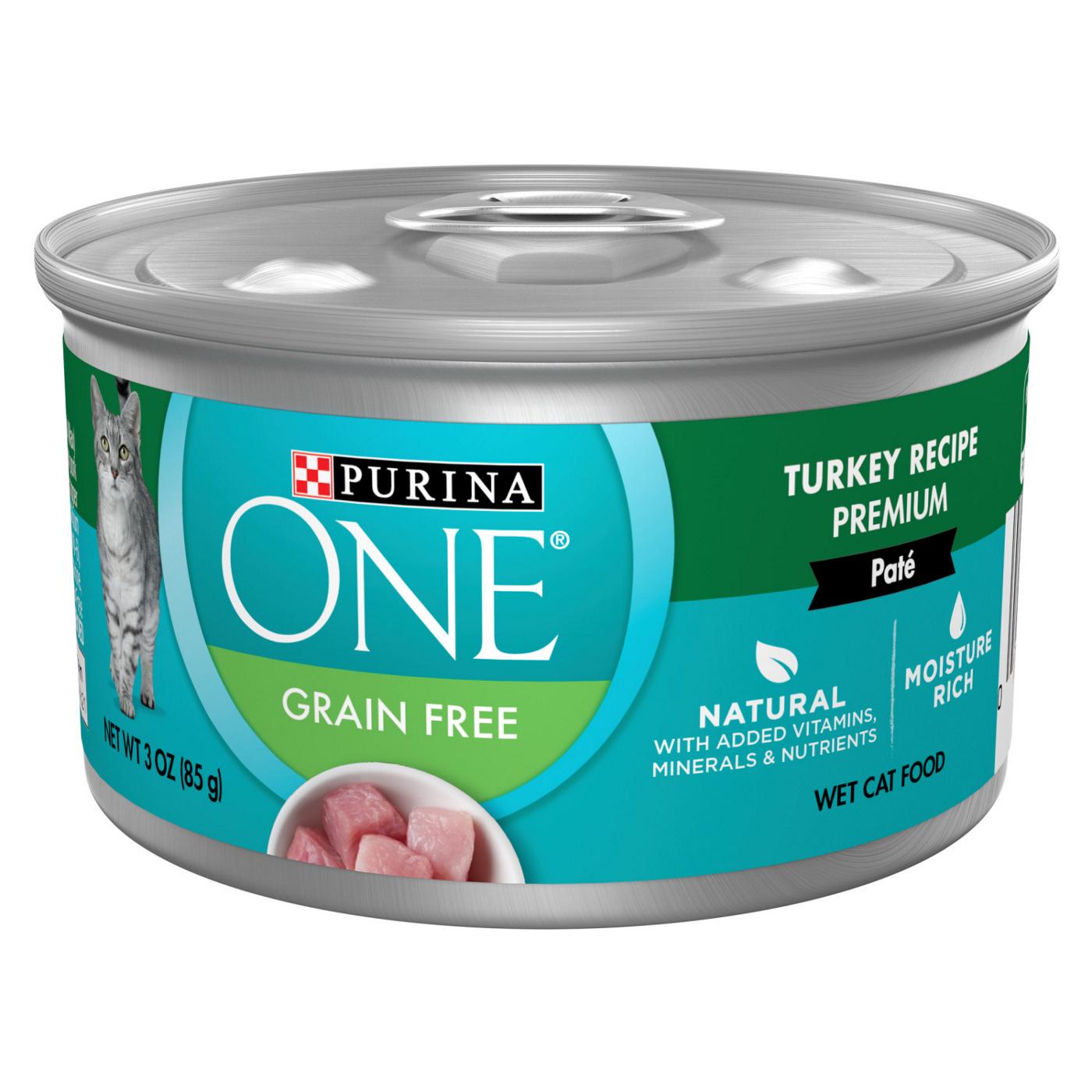 Purina ONE Purina ONE Natural, High Protein, Grain Free Wet Cat Food ...