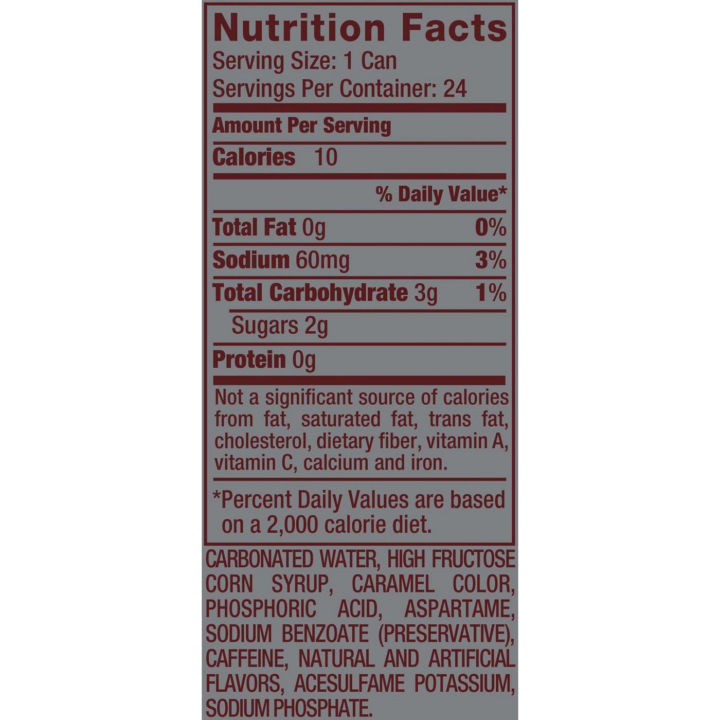 Dr Pepper TEN Soda 12 oz Cans - Shop Soda at H-E-B