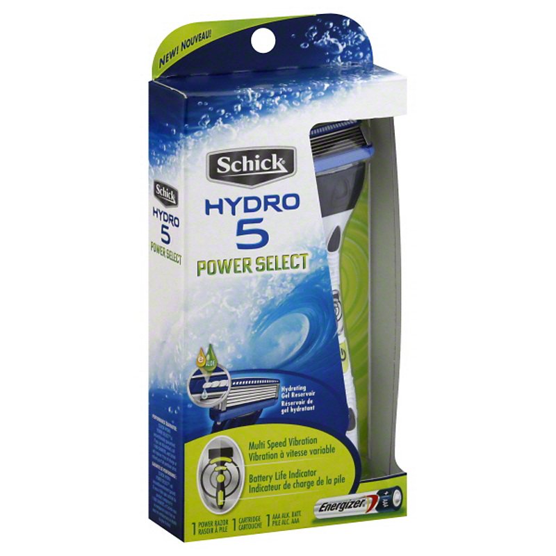 Schick Hydro 5 Power Select Razor Kit - Shop Shaving & Hair Removal at ... Schick Hydro 5 Power Select Razor Kit - Shop Shaving & Hair Removal at ...