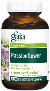 Gaia Herbs Single Herbs Passionflower Vegetarian Liquid Phyto-Caps ...
