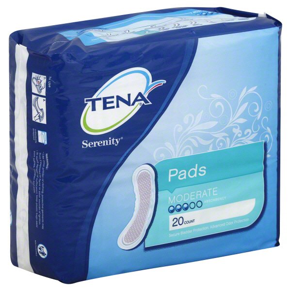 Tena Serenity Moderate Absorbency Pads - Shop Incontinence at H-E-B