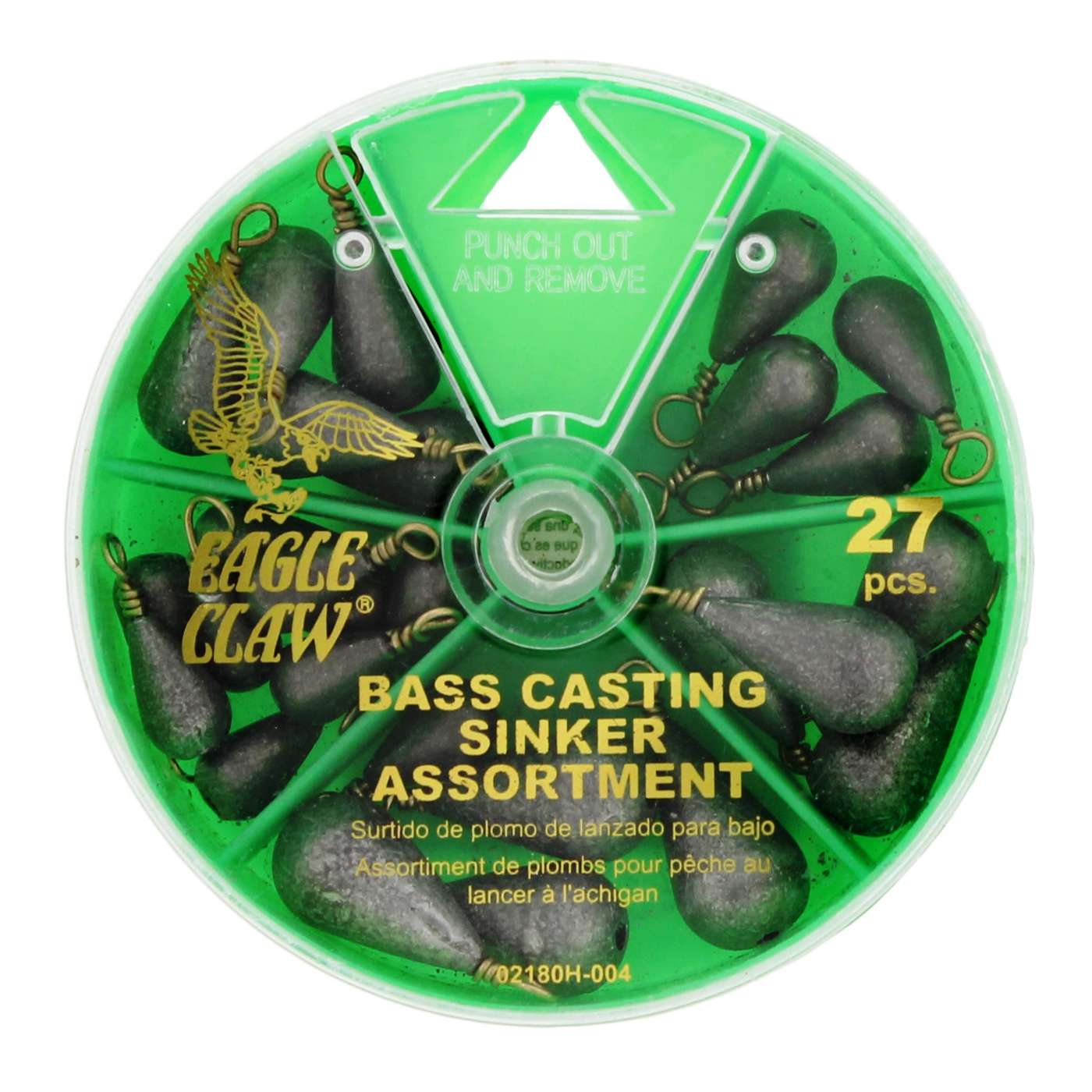 Eagle Claw Bass Casting Sinker Assortment - Shop Fishing at H-E-B