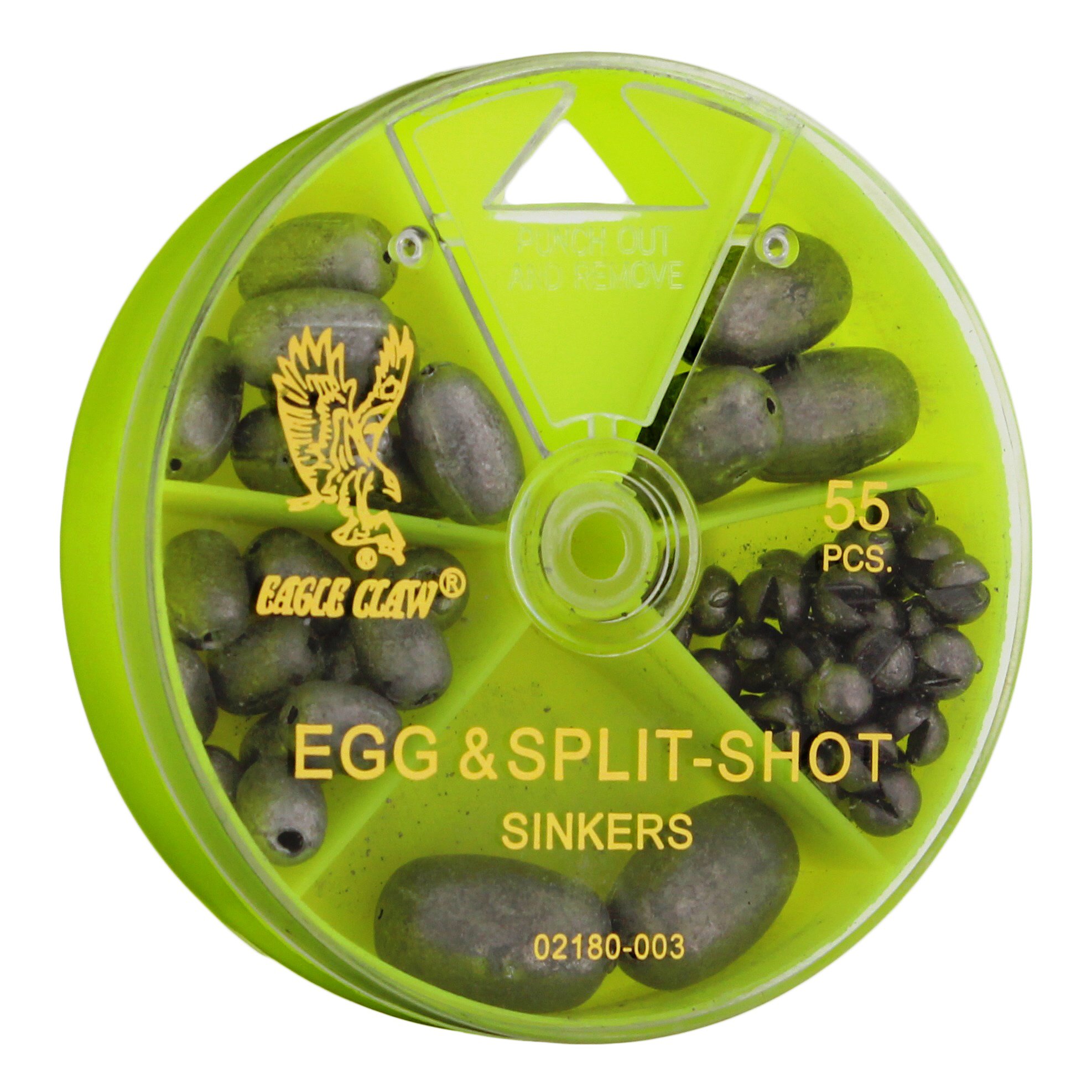 Eagle Claw Egg & Split-Shot Sinker Assortment - Shop Fishing at H-E-B