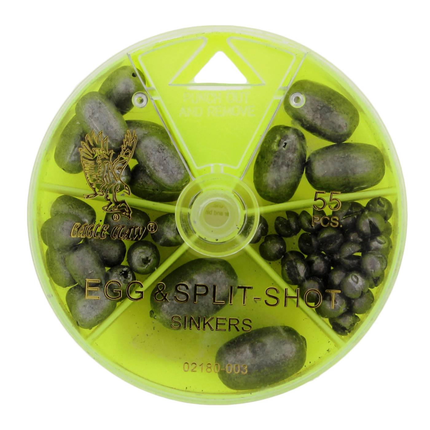 Eagle Claw Egg & Split-Shot Sinker Assortment - Shop Fishing at H-E-B