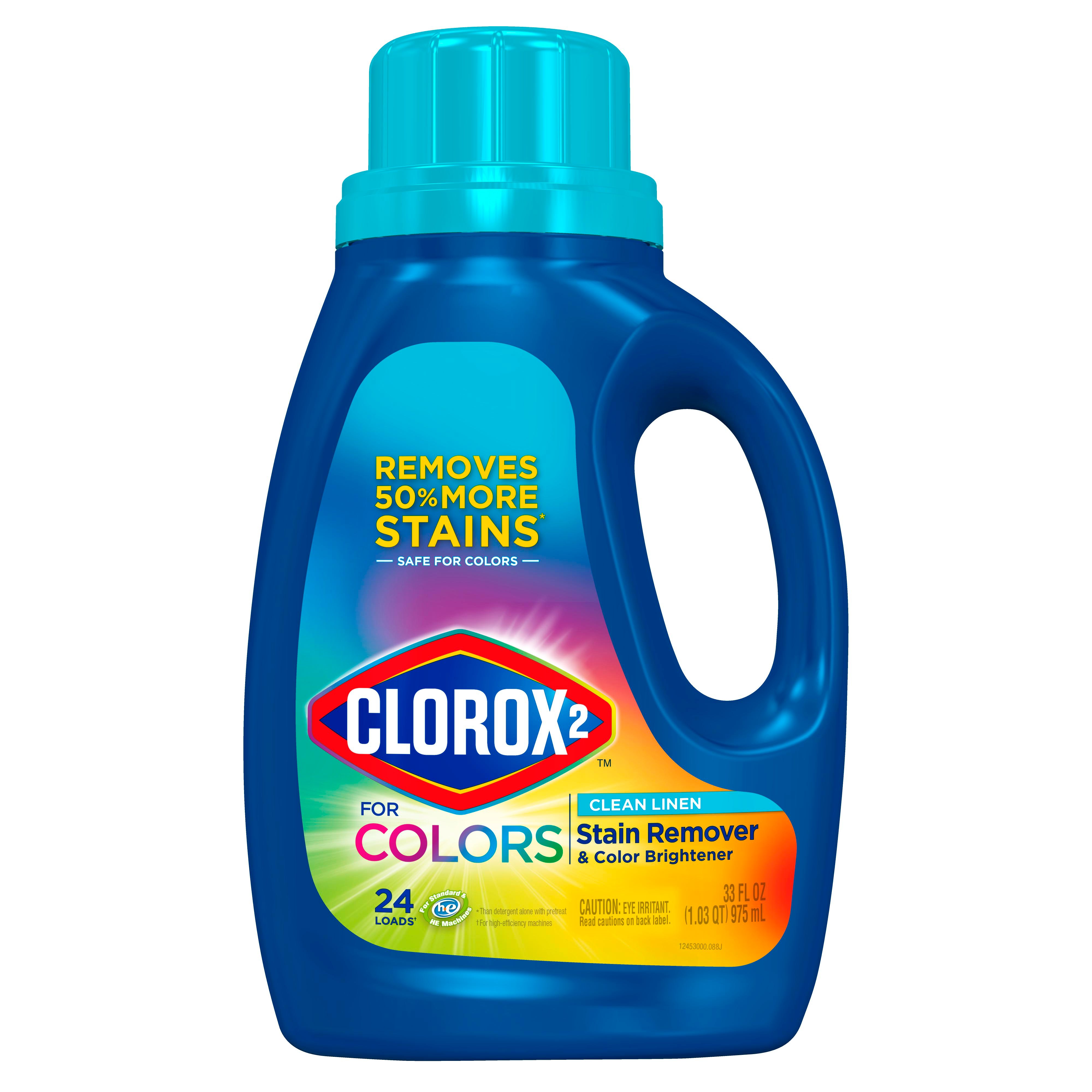Clorox 2 Clean Linen Stain Fighter and Color Booster, 24 Loads - Shop ...