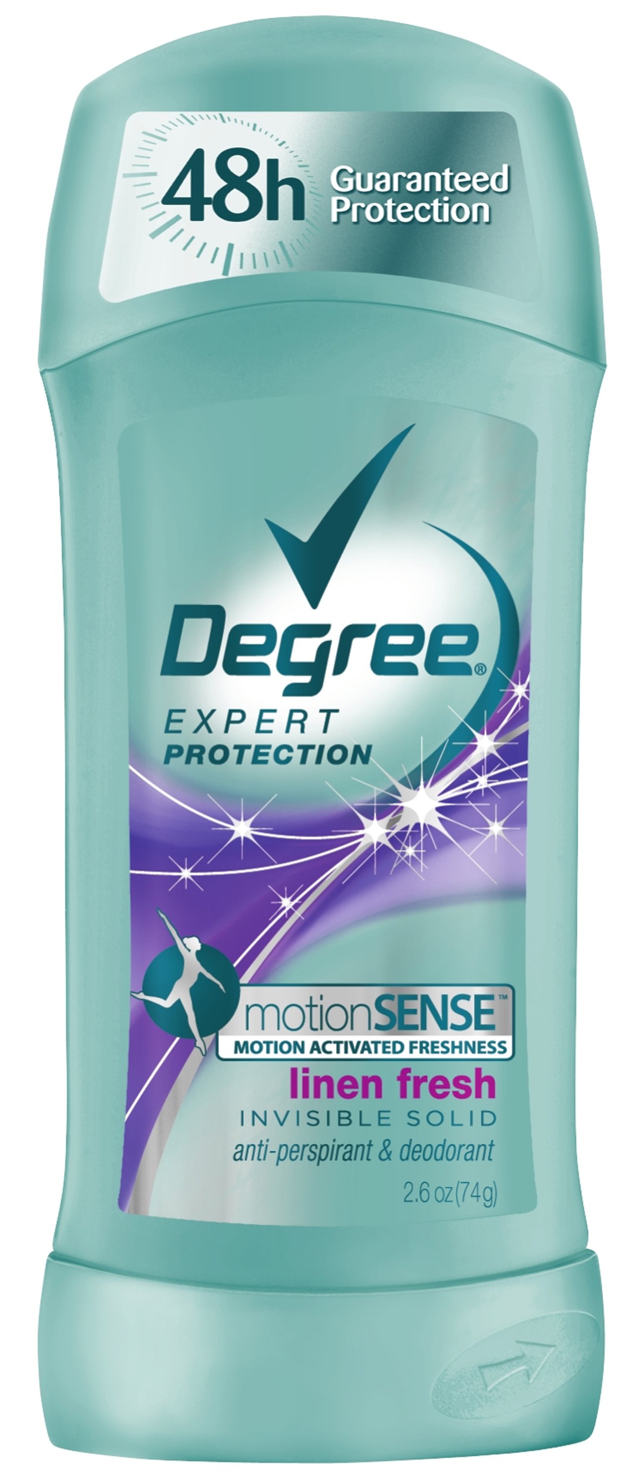 Degree Expert Protection Invisible Solid Linen Dry Antiperspirant ...
