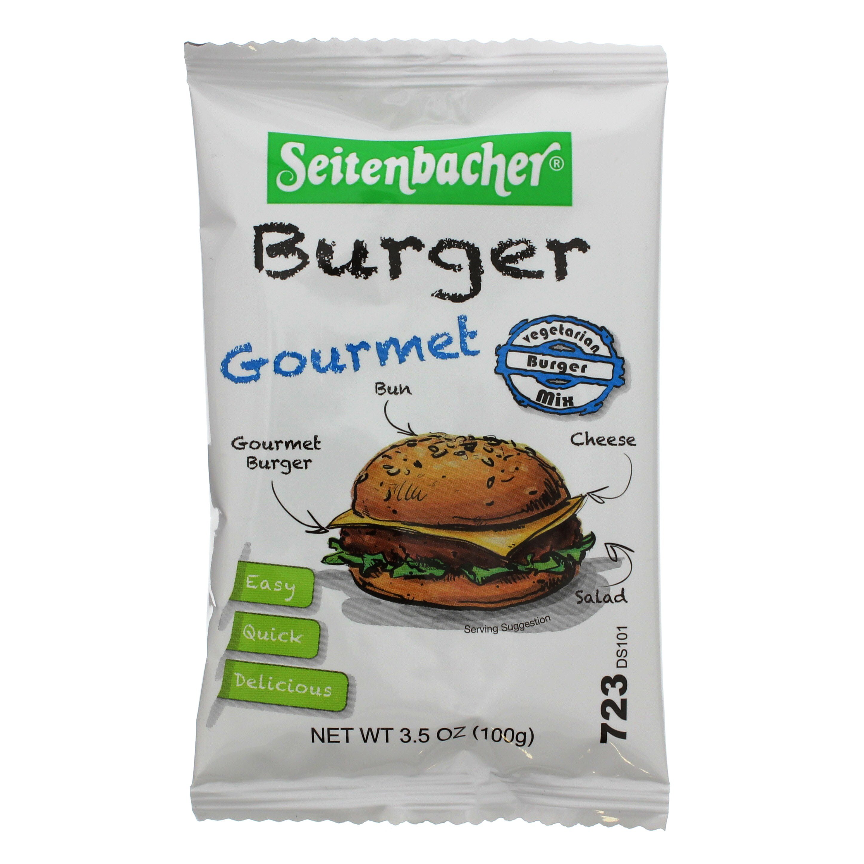 Seitenbacher Gourmet Veggie Burger Mix - Shop Pantry Meals at H-E-B