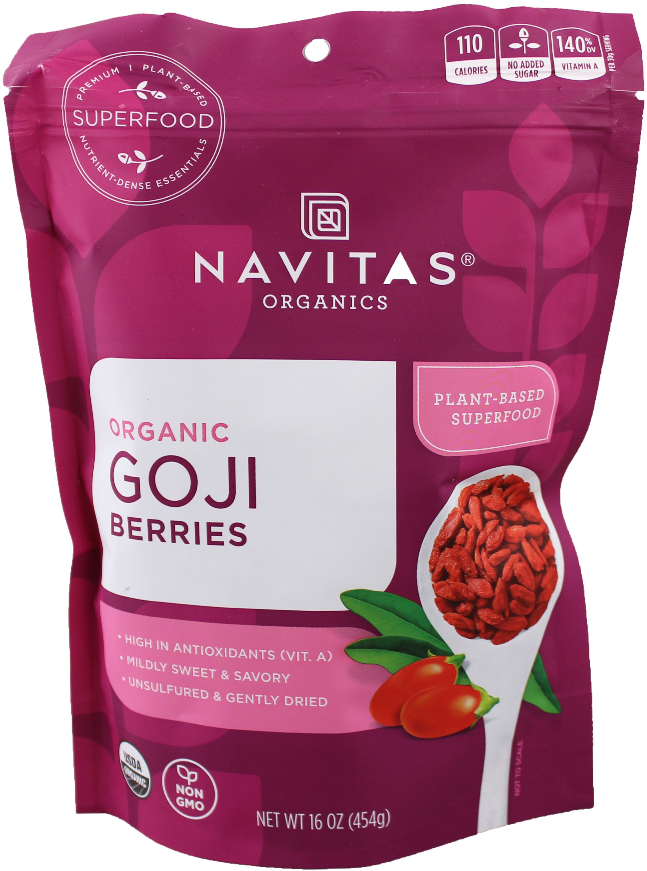 Navitas Organics Goji Berries - Shop Diet & fitness at H-E-B