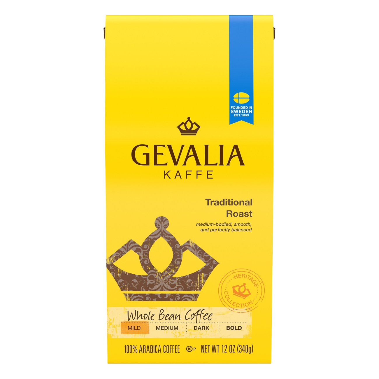 Gevalia Kaffe Traditional Roast Whole Bean Coffee - Shop Coffee at H-E-B