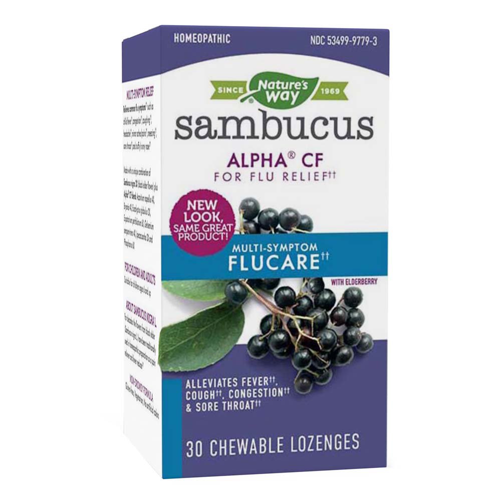 Nature's Way Sambucus FluCare Lozenges - Shop Cough, Cold & Flu at H-E-B