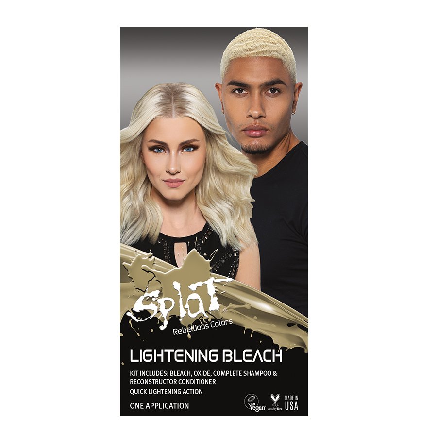 Splat Rebellious Colors Lightening Bleach Kit - Shop Hair color at H-E-B