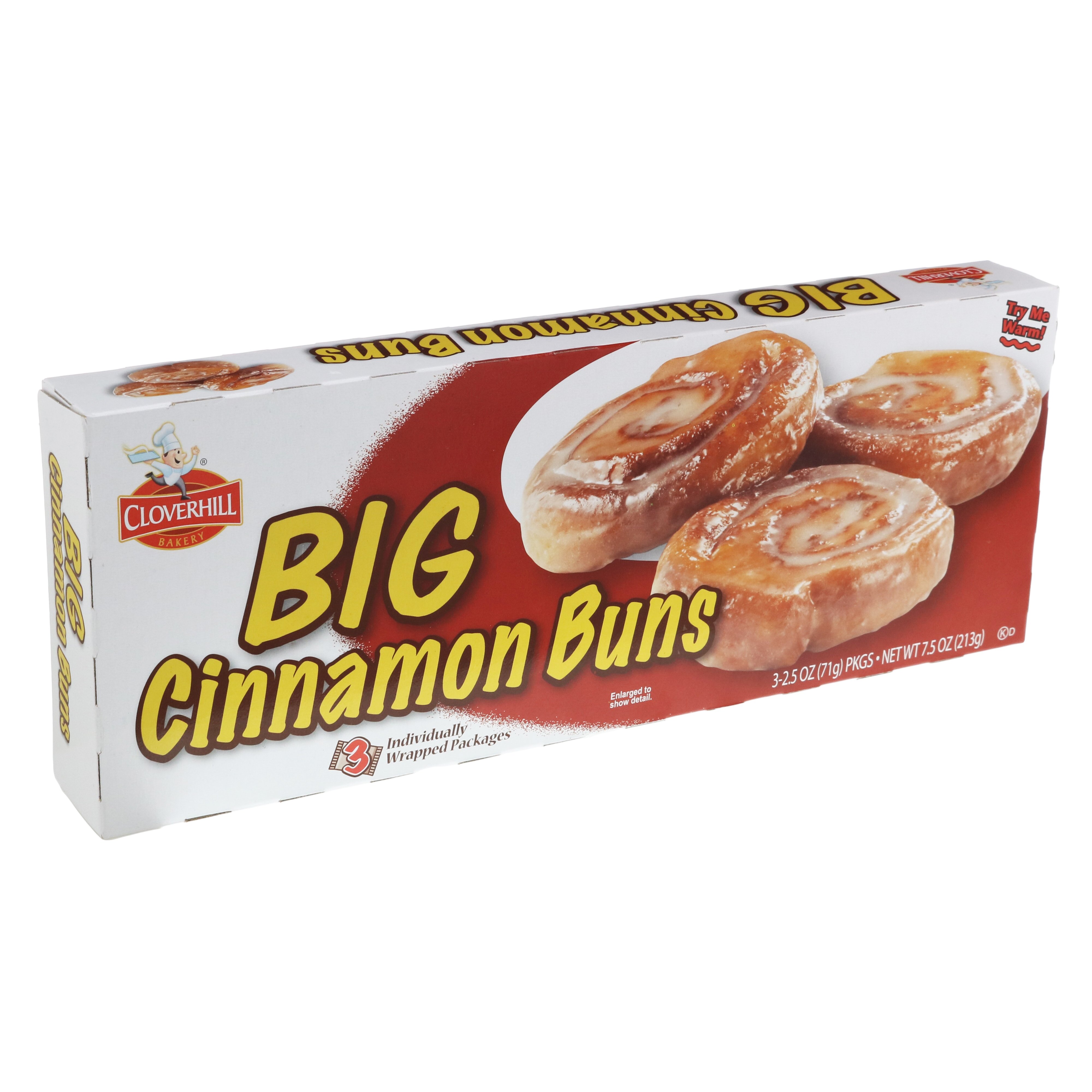 Cloverhill Big Cinnamon Buns - Shop Snack cakes at H-E-B