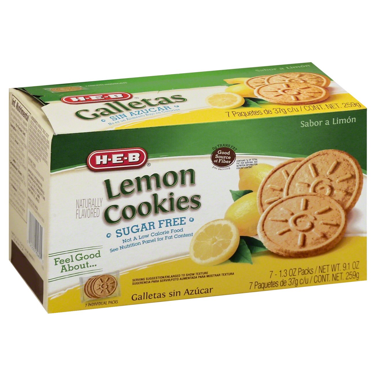 H-E-B Sugar Free Lemon Cookies - Shop Cookies at H-E-B