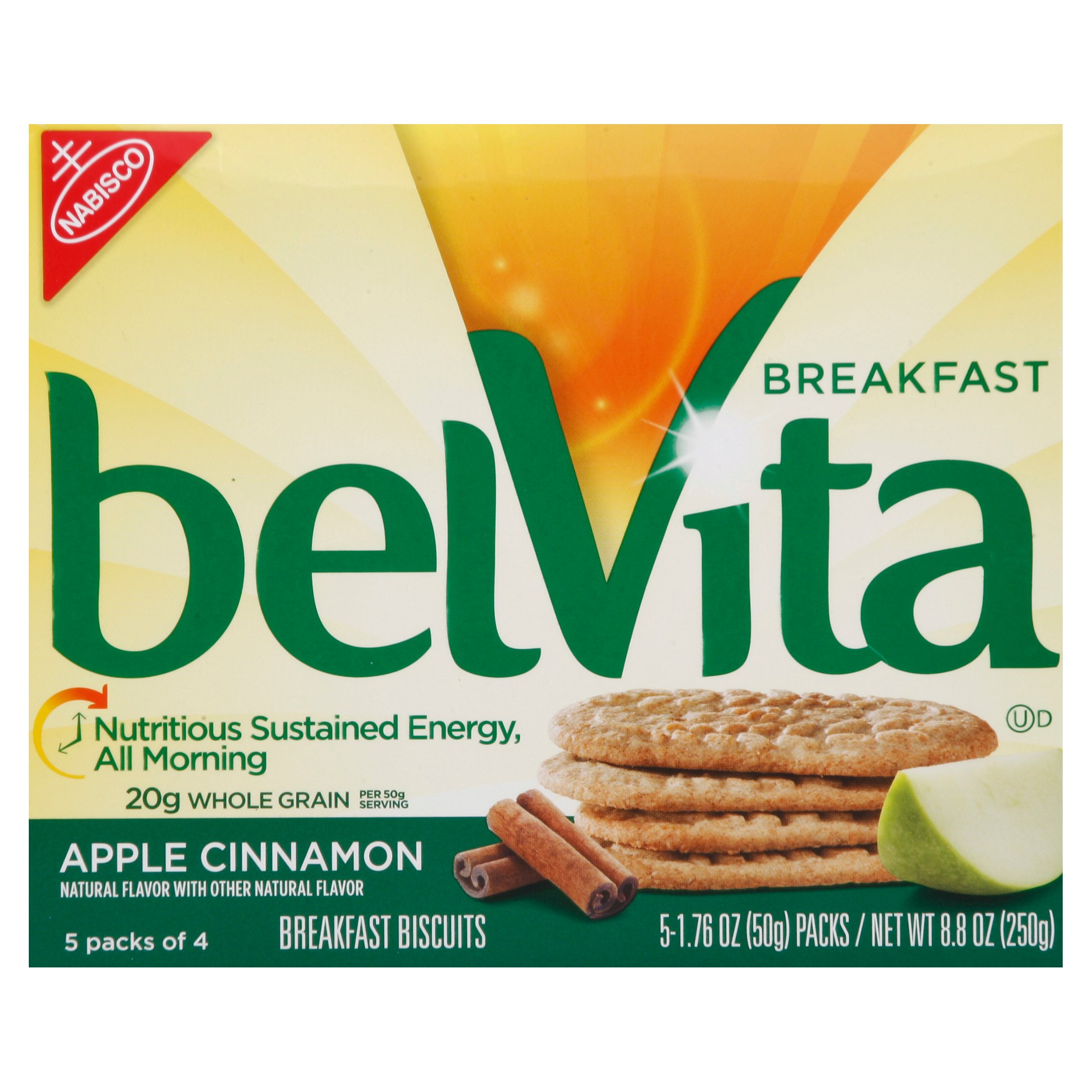 belVita Breakfast Biscuits - Apple Cinnamon - Shop Cookies at H-E-B