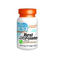 Doctor's Best Fully Active Best Folate 400 mcg Veggie Caps - Shop ...