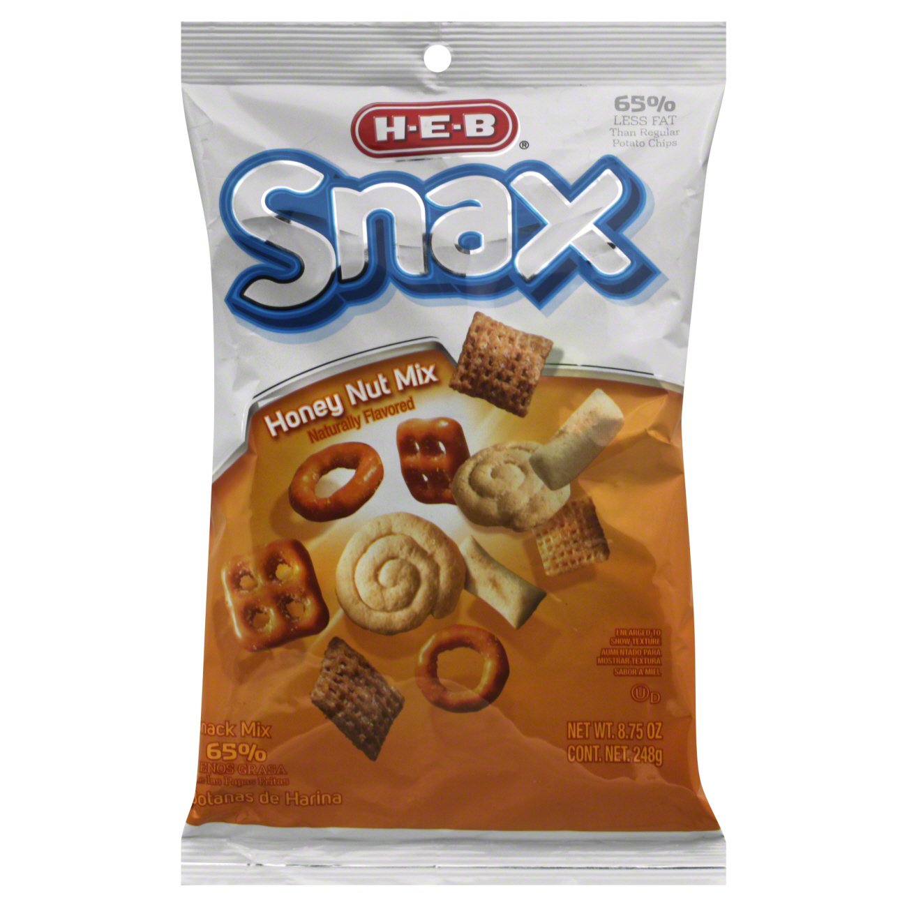 H-E-B Snax Honey Nut Mix - Shop Chips at H-E-B