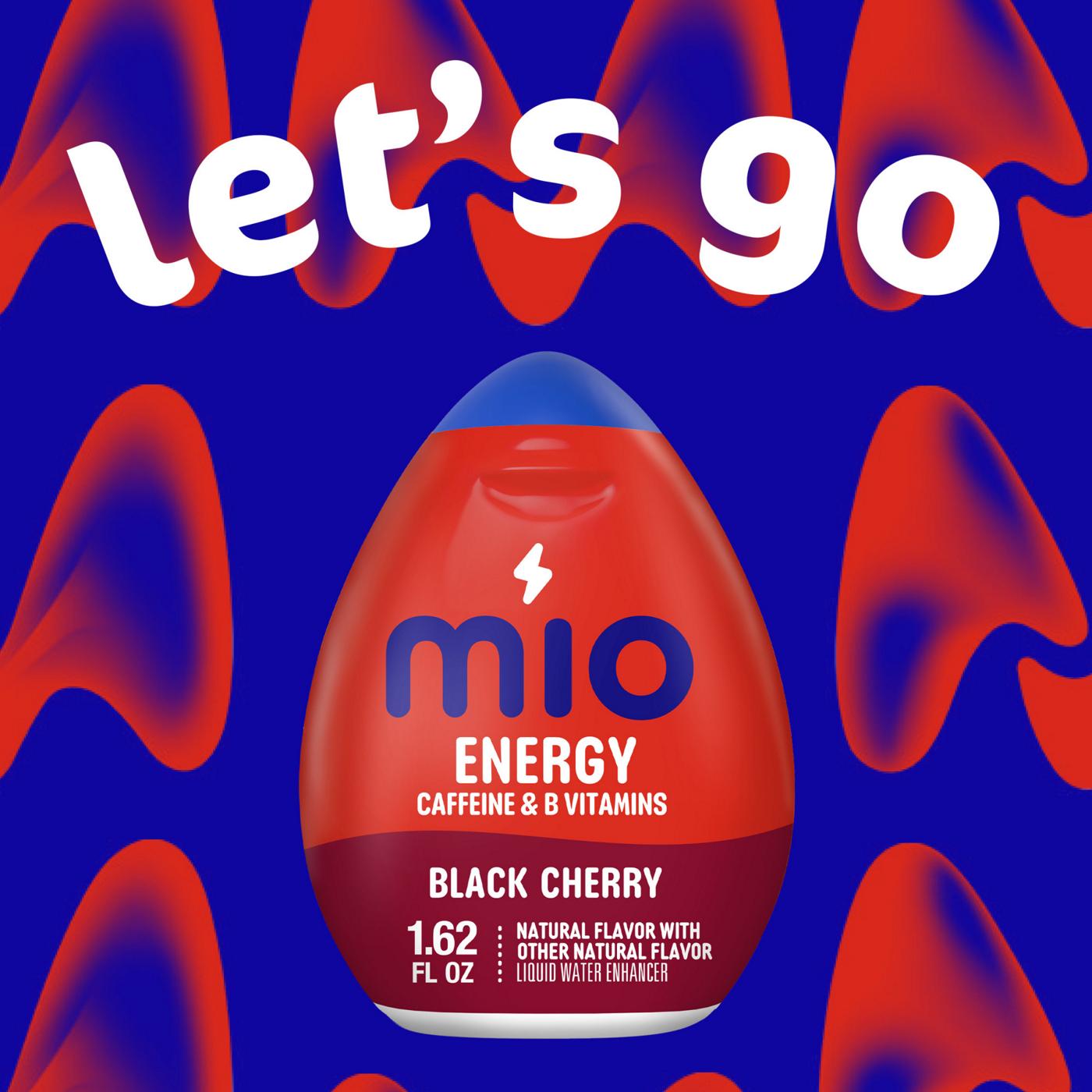 Mio Energy Black Cherry Liquid Water Enhancer - Shop Mixes & flavor ...