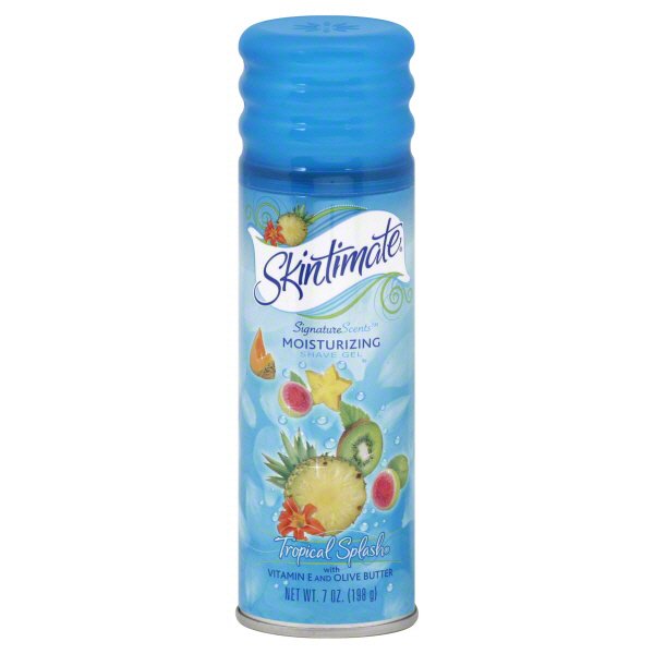 Skintimate Signature Scents Moisturizing Tropical Splash Shave Gel ...