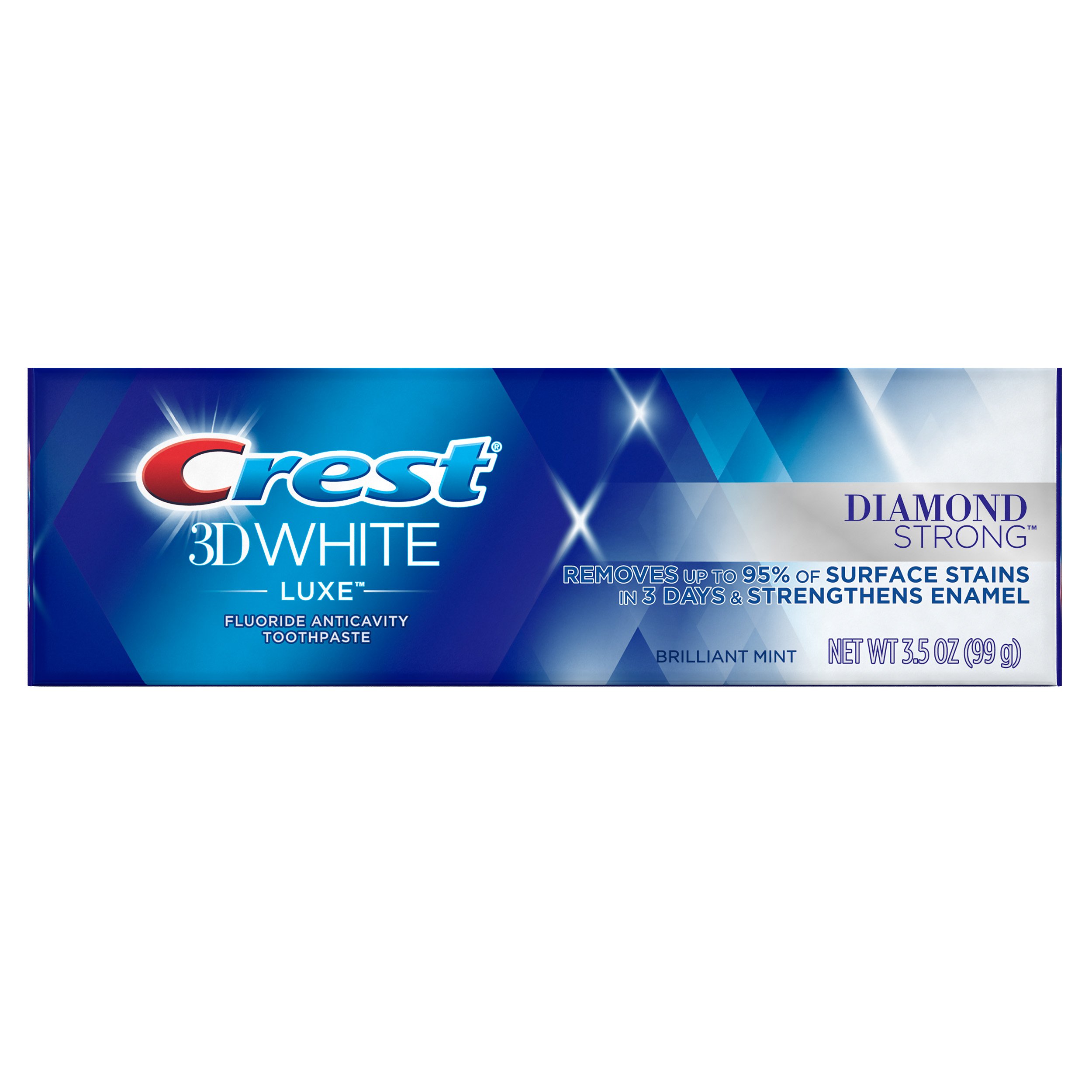 Crest 3D White Luxe Diamond Strong Toothpaste Brilliant Mint - Shop ...