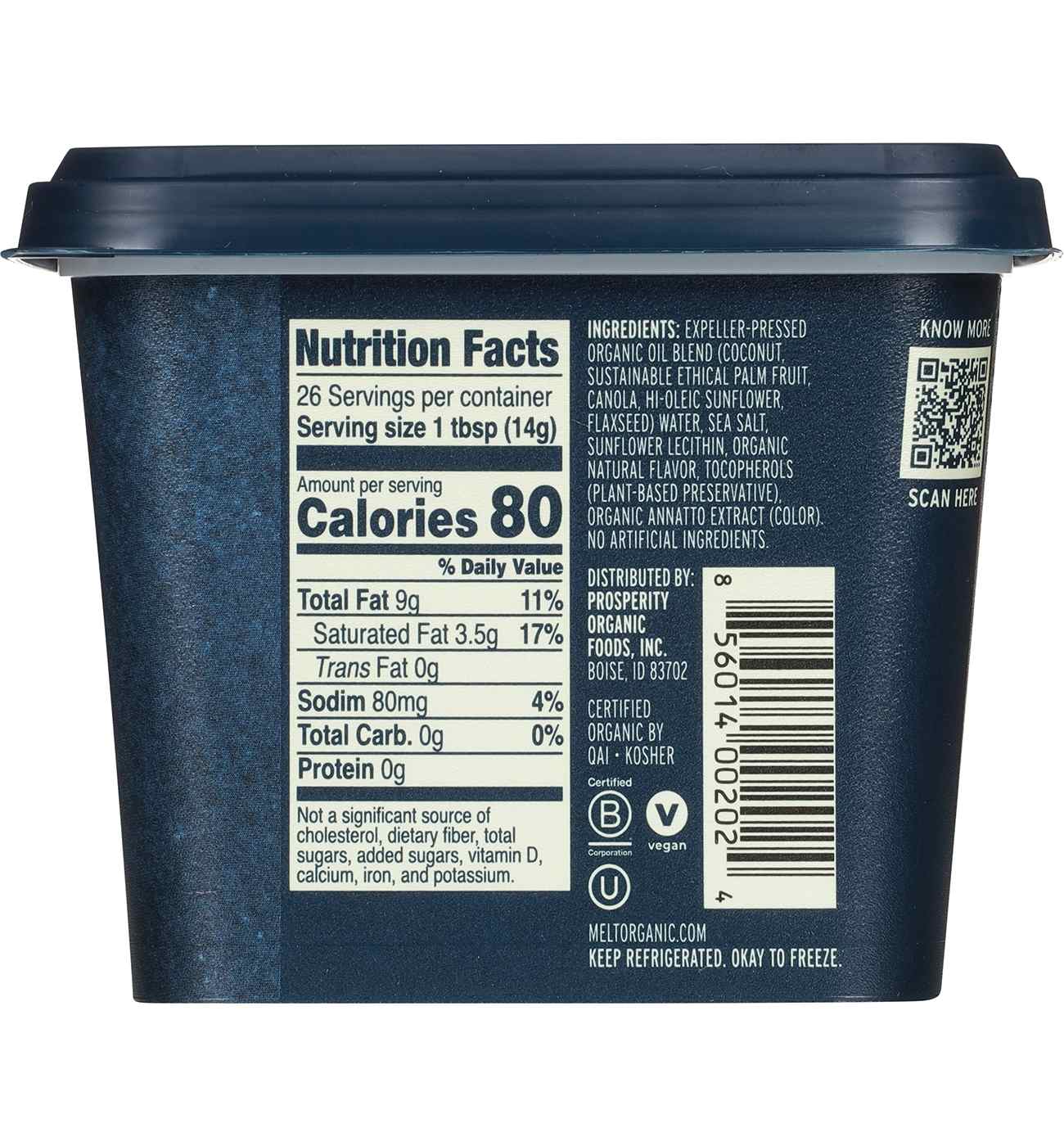 Melt Organic Butter Spread - Shop Butter & margarine at H-E-B