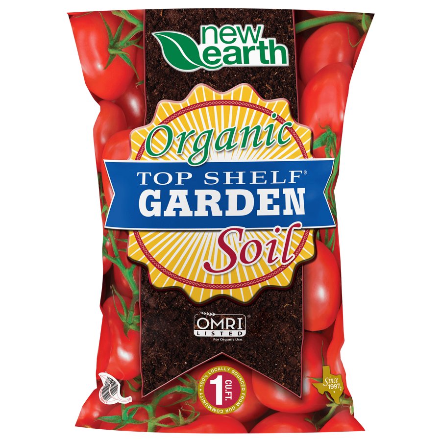 New Earth Organic Top Shelf Garden Soil - Shop Soil & mulch at H-E-B