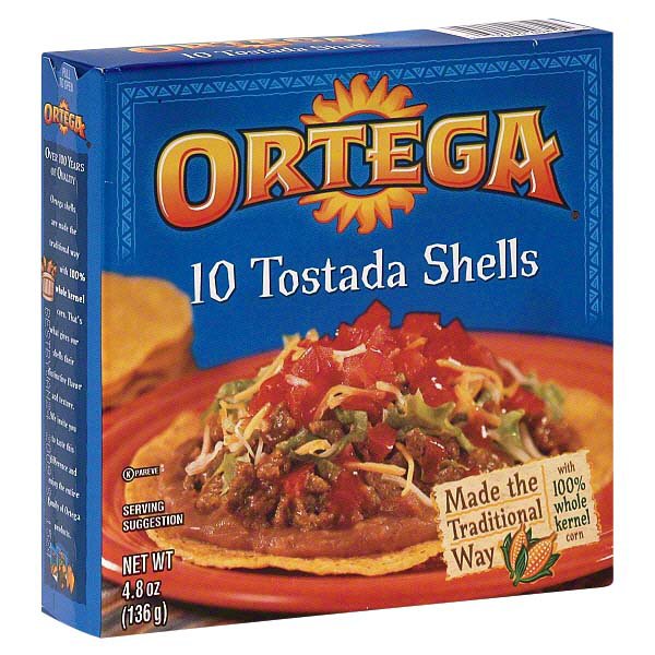 Ortega Tostada Shells - Shop Tortillas at H-E-B