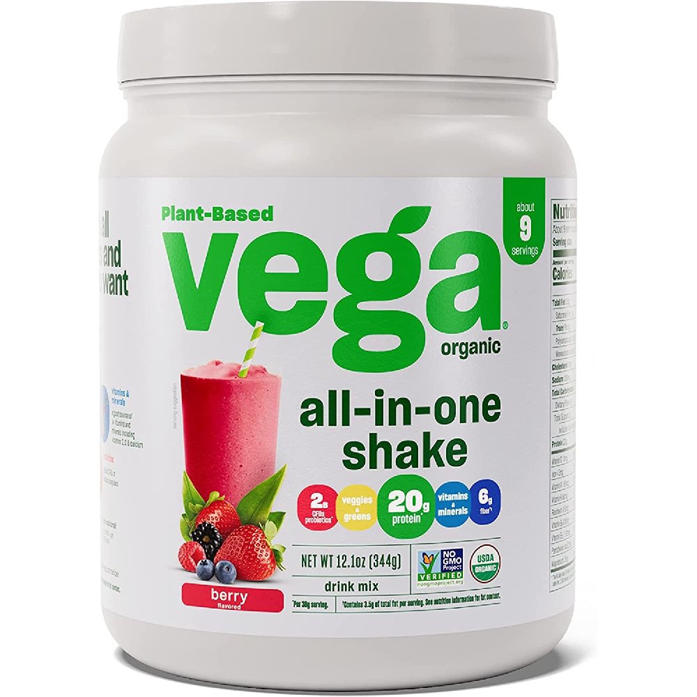 Vega One All-In-One Nutritional Shake, Mixed Berry - Shop Diet ...
