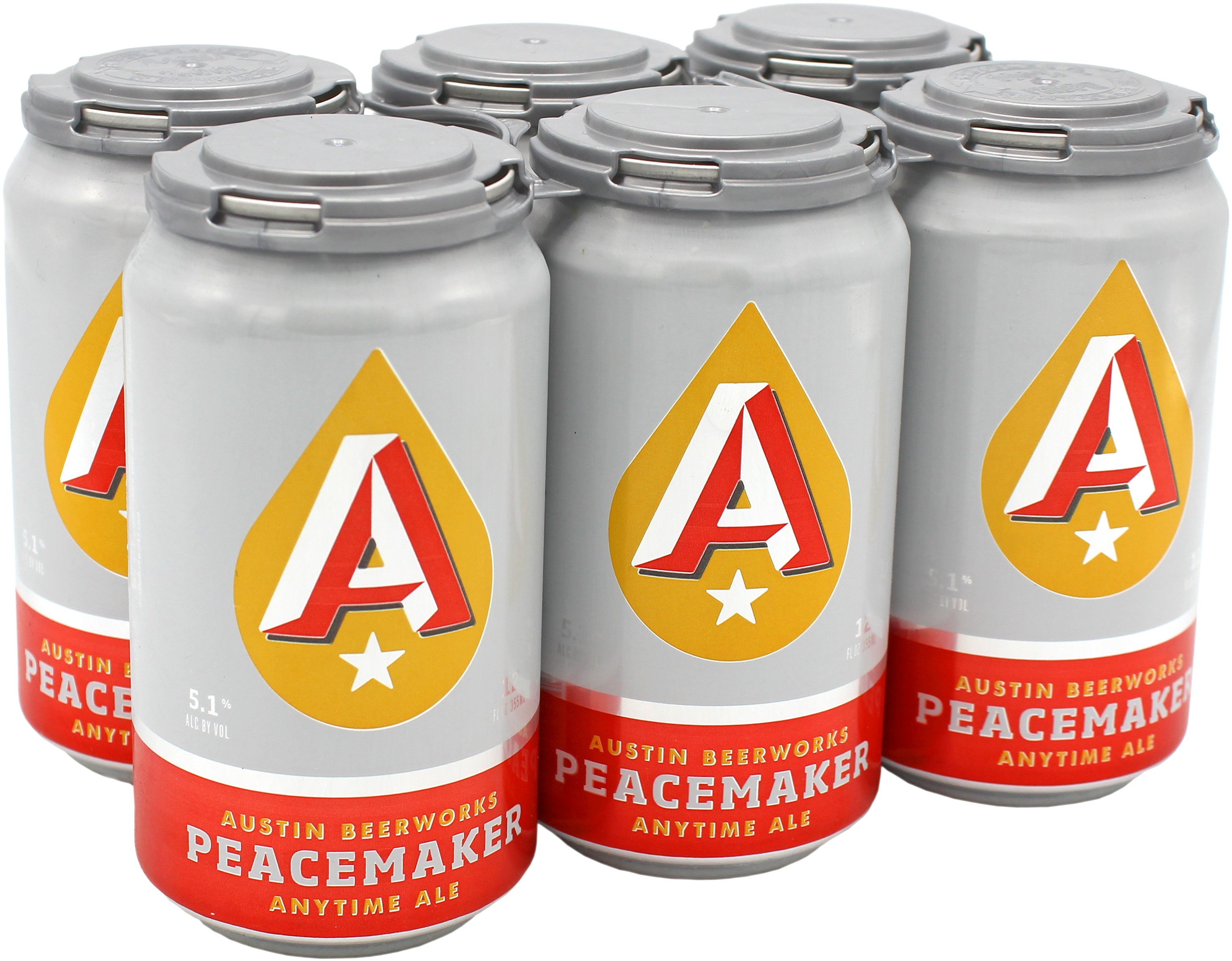 Austin Beerworks Peacemaker Anytime Ale Craft Beer 6 pk Cans - Shop ...