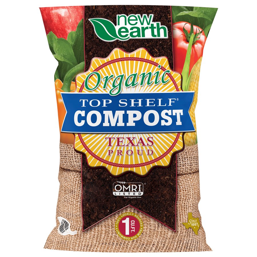New Earth Organic Top Shelf Compost - Shop Patio & Outdoor at H-E-B