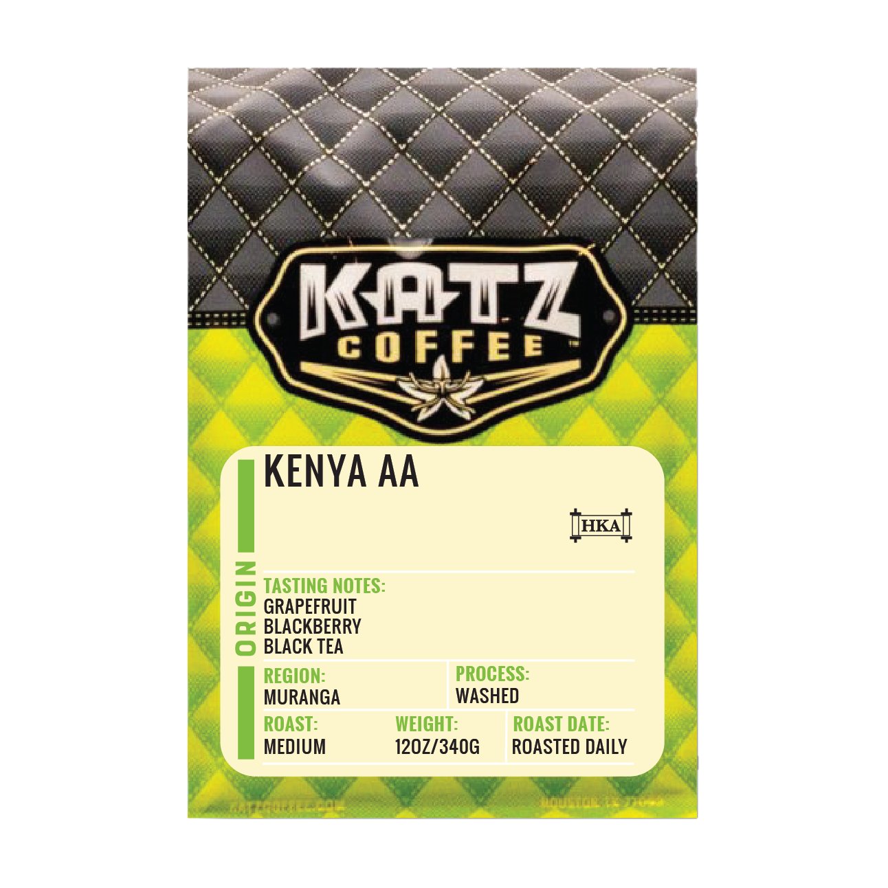 Katz Coffee Kenya AA Medium Roast Whole Bean Coffee - Shop Coffee at H-E-B