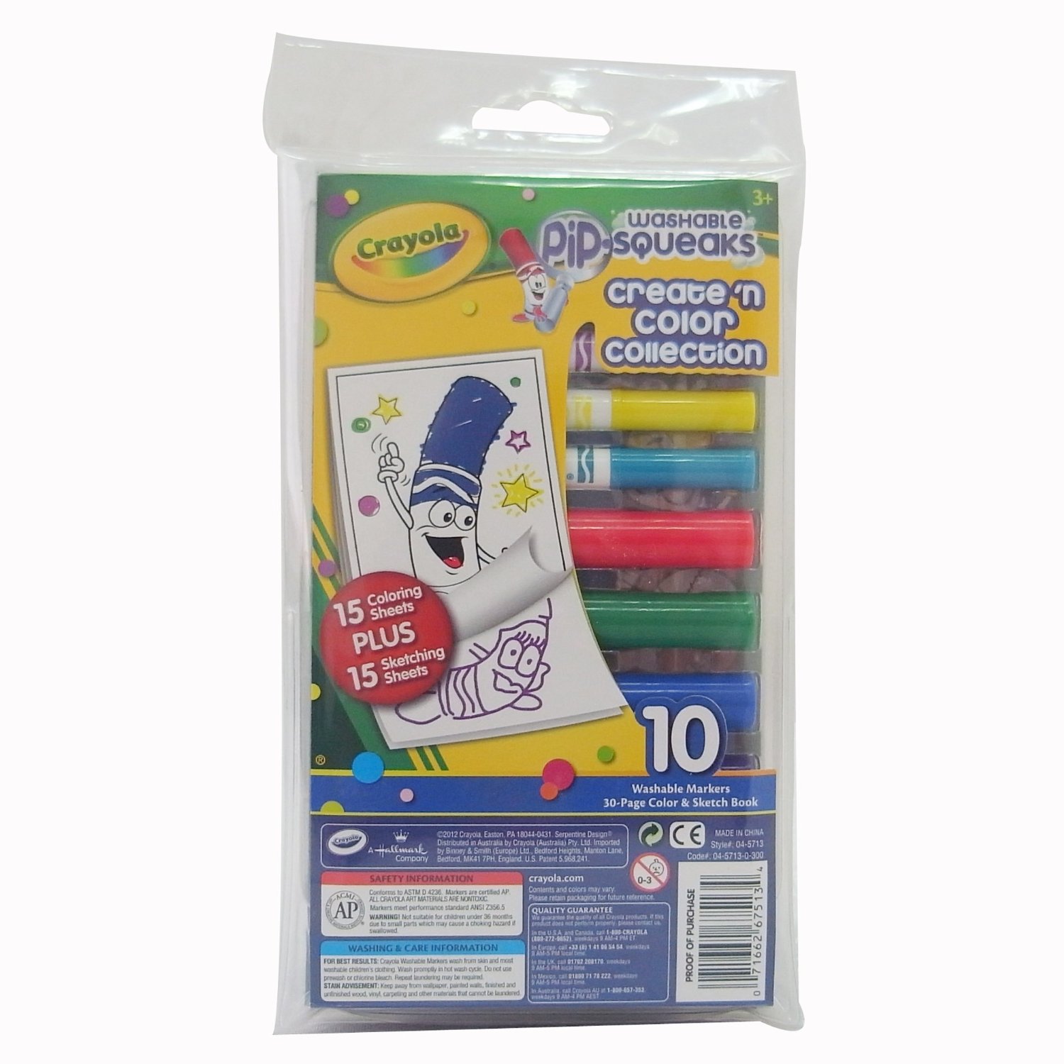 Crayola Pip-squeaks Create & Color Markers - Shop Kits at H-E-B