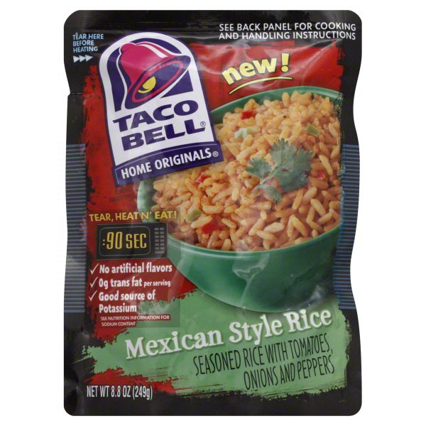 Taco Bell Mexican Style Rice - Shop Rice & grains at H-E-B