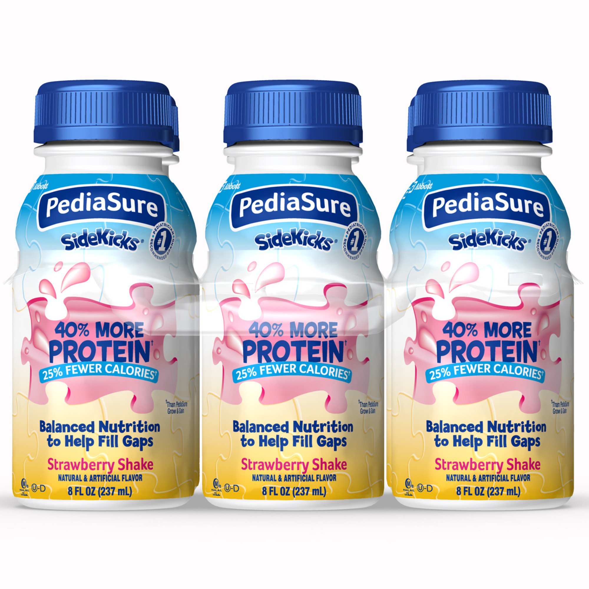PediaSure SideKicks Nutrition Shake - Strawberry - Shop Electrolytes ...