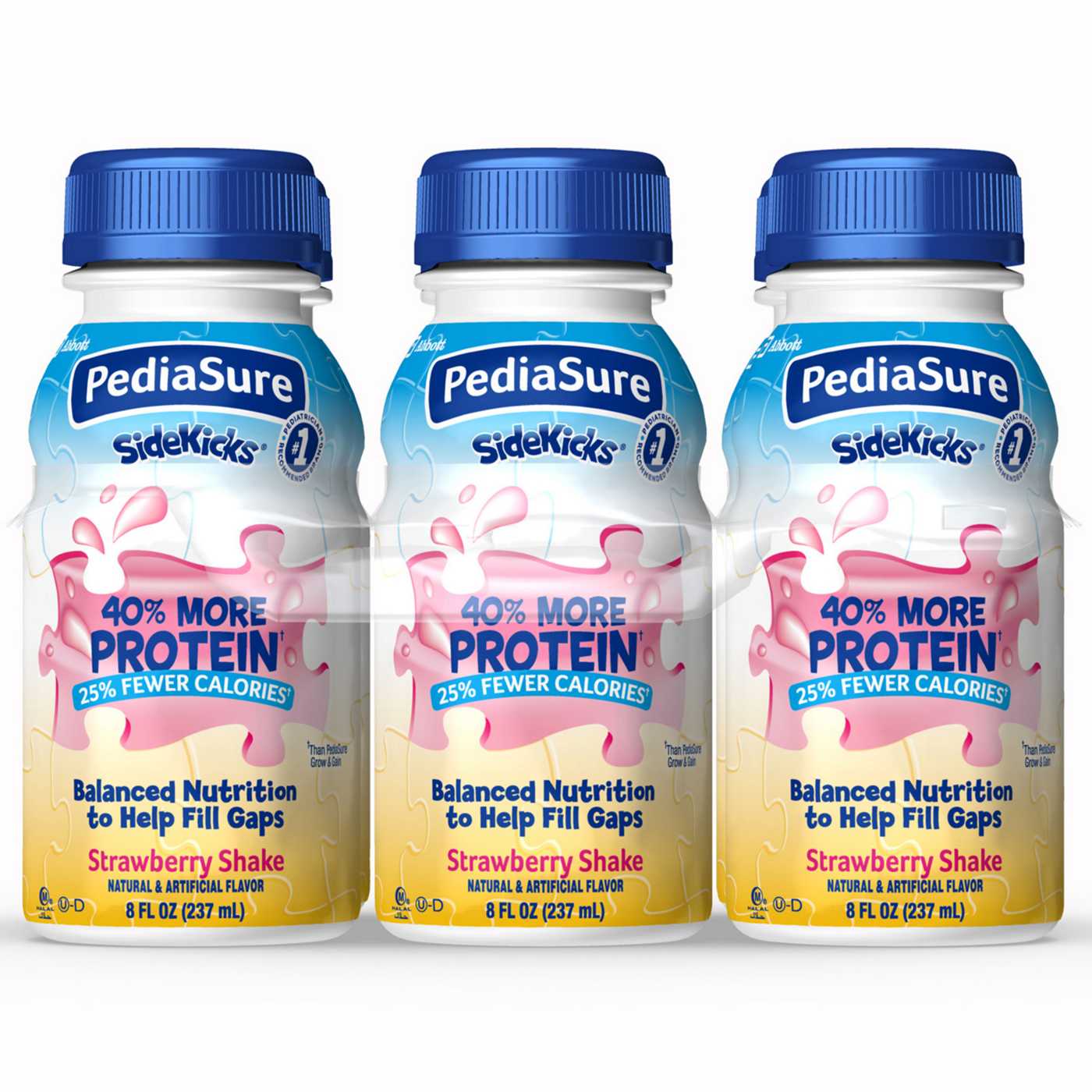 PediaSure SideKicks Nutrition Shake - Strawberry - Shop Electrolytes ...